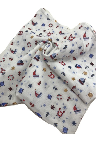 Enhitbaby Çok Amaçlı Müslin Örtü Gemici