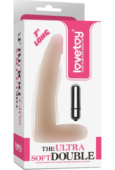 Lovetoy Anal Protez 17 cm Titreşimli Çift Yönlü Ilişkiye Özel Penis Lovetoy Anal Protez 17 cm Titreşimli Çift Yönlü Ilişkiye Özel Penis