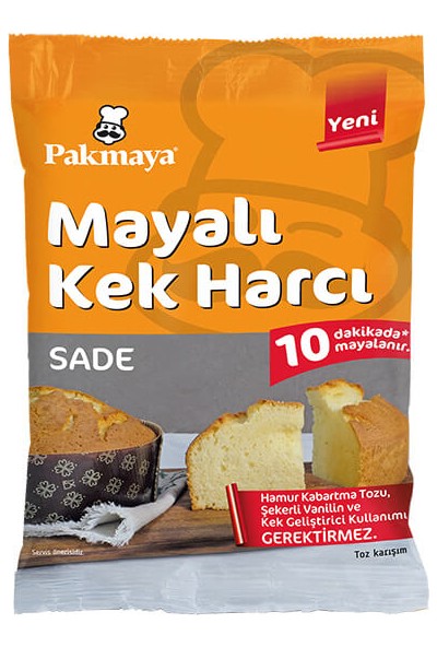 Pakmaya Mayalı Kek Harcı Sade 140 gr