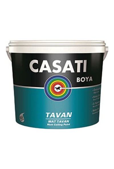 Casati Tavan Boyası Su Bazlı İç Cephe Boyası 10 kg Casati Tavan Boyası Su Bazlı İç Cephe Boyası 10 kg