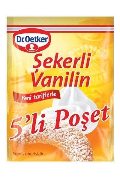 Dr. Oetker 5 li Şeker Vanilin Vanilya
