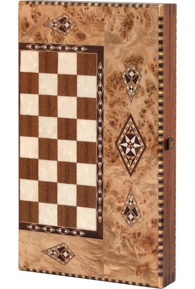 Helena Wood Art King Tavla Geniş 52 x 30 x 8 cm Mazel Helena Wood Art King Tavla Geniş 52 x 30 x 8 cm Mazel