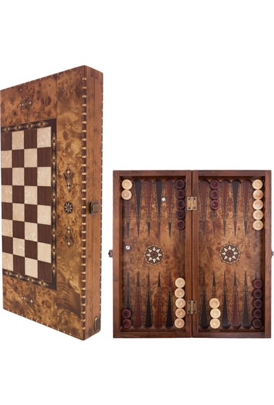 Helena Wood Art Elegant Tavla Büyük 50 x 23 x 5,5 cm Helena Wood Art Elegant Tavla Büyük 50 x 23 x 5,5 cm