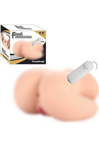 Loveshop Fresh Finnocence Titreşimli Kalça Şeklinde 2 Işlevli Vajina Anüs Loveshop Fresh Finnocence Titreşimli Kalça Şeklinde 2 Işlevli Vajina Anüs