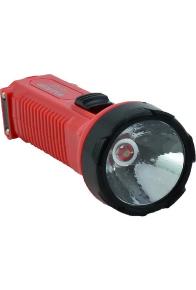Gold Silver GS-5000 Şarjlı El Feneri Kırmızı