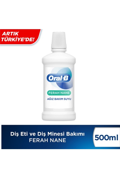 Oral-B Diş Eti Ve Diş Minesi Onarım Ekstra Ferah 500 Ml Ağız Suyu Oral-B Diş Eti Ve Diş Minesi Onarım Ekstra Ferah 500 Ml Ağız Suyu