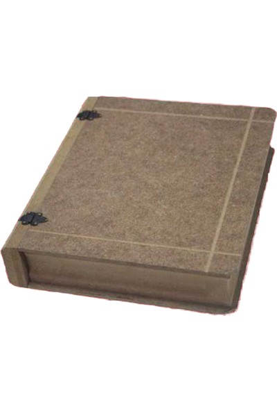 Artebella Ahşap Mdf Kutu 31 x 26 x 5,5 cm