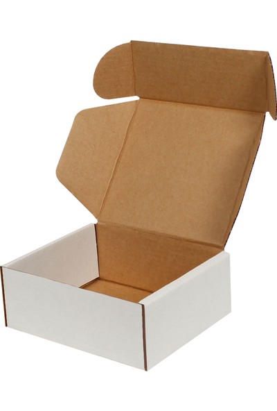 Kolici Beyaz E-Ticaret Kargo Kutusu 12 x 10 x 4,5 cm 25'li Kolici Beyaz E-Ticaret Kargo Kutusu 12 x 10 x 4,5 cm 25'li