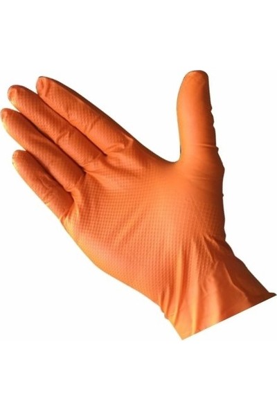 Has-Pet Masterforce Turuncu Nitril Eldiveni Xl 50'li Has-Pet Masterforce Turuncu Nitril Eldiveni Xl 50'li
