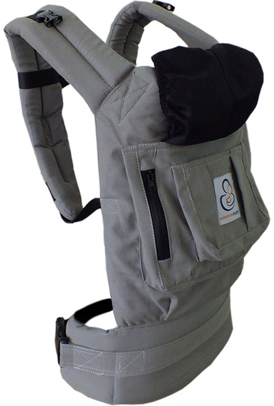SolomomBaby Ergonomik Kanguru Bütün Renkler Koyu Gri