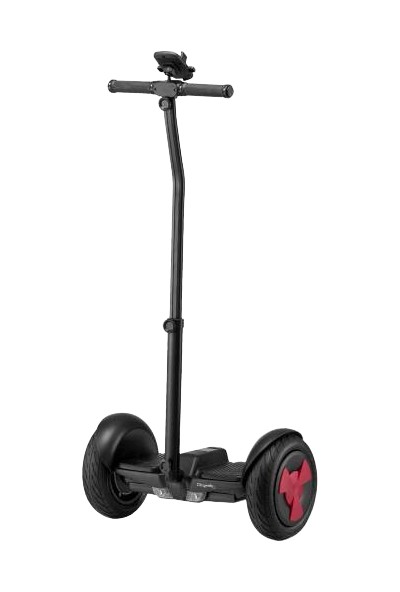 Citymate Ninebot Plus Elektrikli Kaykay Hoverboard Scooter Çubuklu - Siyah