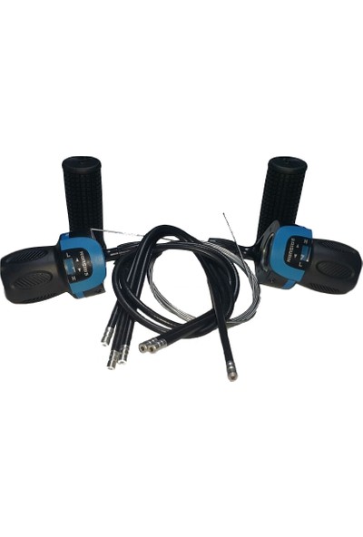 Hsgl Bisiklet Göstergeli Mavi Vites Kolu Hsgl Bisiklet Göstergeli Mavi Vites Kolu