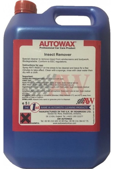 Autowax Böcek Temizleyici