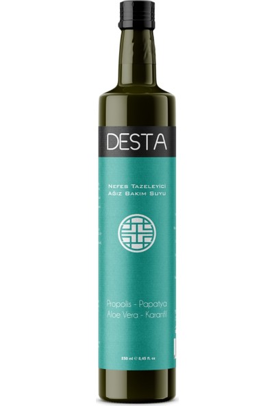 Esse Desta Ağız Bakım Suyu (Propolis-Papatya-Aleovera-Yeşilçay) Esse Desta Ağız Bakım Suyu (Propolis-Papatya-Aleovera-Yeşilçay)