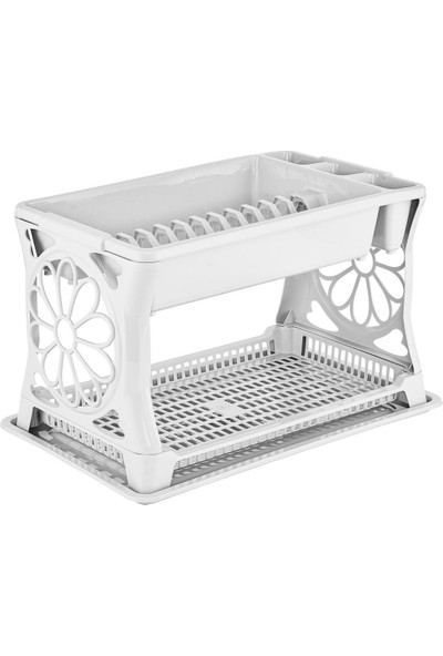 Plastart 2 Katlı Bulaşık Sepeti | Bulaşıklık
