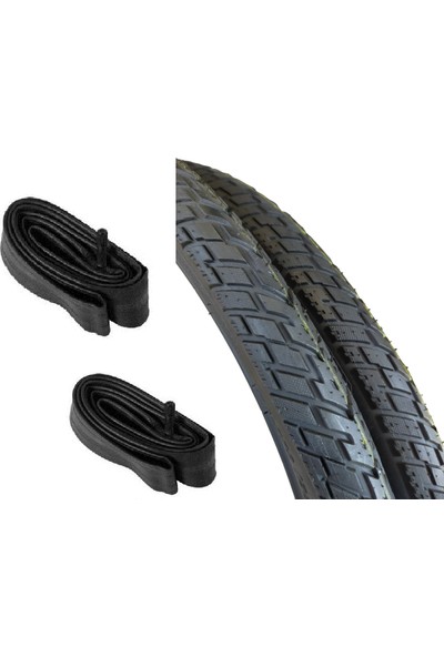 Dr. Bike Anlas 26X1.95 Yol Tipi 26 Jant Bisiklet Dış ve Iç Lastik Takımı Çift