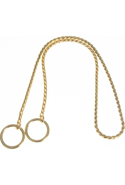 Sanlian Snake-1 Tekli Zincir Tasma Gold 3.0MM*40MM Sanlian Snake-1 Tekli Zincir Tasma Gold 3.0MM*40MM