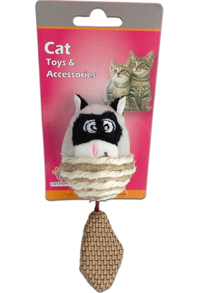 Eastland Rakun Kedi Oyuncağı 6x5 cm Eastland Rakun Kedi Oyuncağı 6x5 cm