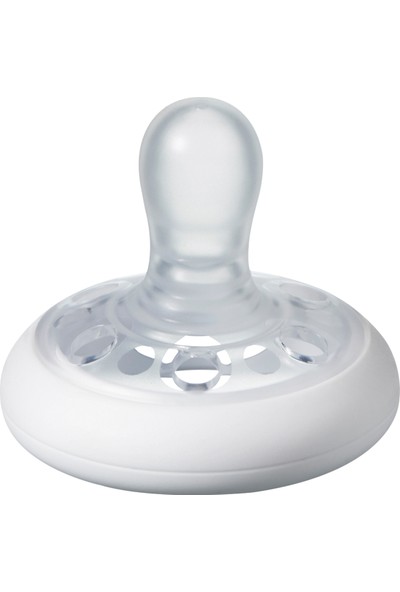 Tommee Tippee Closer to Nature Breast-like Emzik, 0-6 ay Tekli - Beyaz Tommee Tippee Closer to Nature Breast-like Emzik, 0-6 ay Tekli - Beyaz