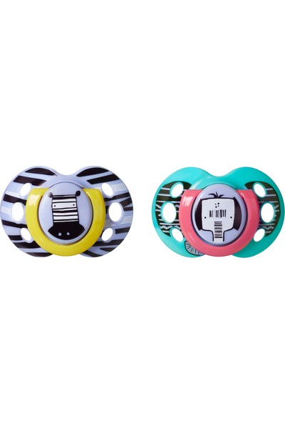 Tommee Tippee Fun Emzik Kız 18 - 36 ay 2'li - Desenli