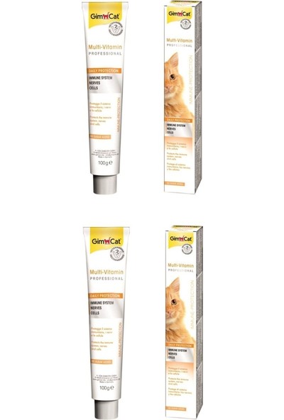 Gimcat Multivitamin 100 gr x 2 Adet Gimcat Multivitamin 100 gr x 2 Adet