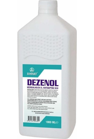Dezenol El Dezenfektanı 1 lt