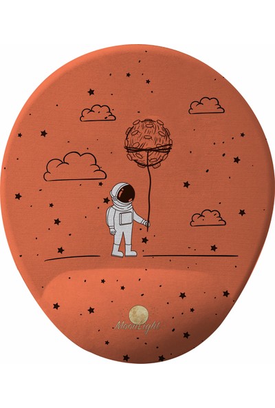 Flipped Space Astronot Bilek Destekli Tasarım Mouse Pad Flipped Space Astronot Bilek Destekli Tasarım Mouse Pad