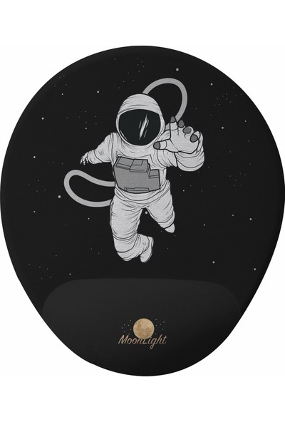 Flipped Astronot Bilek Destekli Tasarım Mouse Pad Flipped Astronot Bilek Destekli Tasarım Mouse Pad