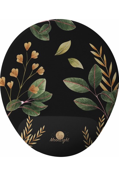 Flipped Black Flower Bilek Destekli Tasarım Mouse Pad Flipped Black Flower Bilek Destekli Tasarım Mouse Pad