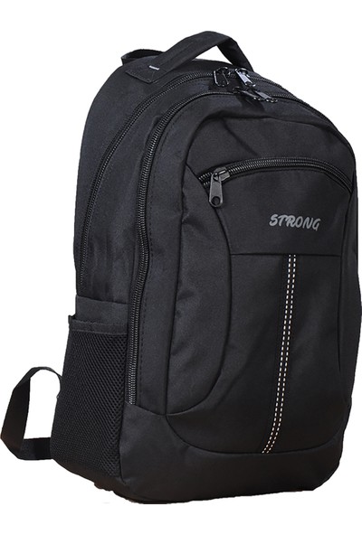 Strong 201 Okul Çantası, Günlük Sırt Çantası,seyahat Çantası Siyah