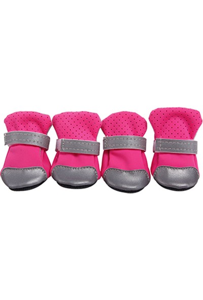 Yukka 4'lü Set Köpek Çorabı Pomeranian ve Diğer Türler İçin Yumuşak Tabanlı Köpek Ayakkabısı Küçük Köpek Çorabı Yukka 4'lü Set Köpek Çorabı Pomeranian ve Diğer Türler İçin Yumuşak Tabanlı Köpek Ayakkabısı Küçük Köpek Çorabı