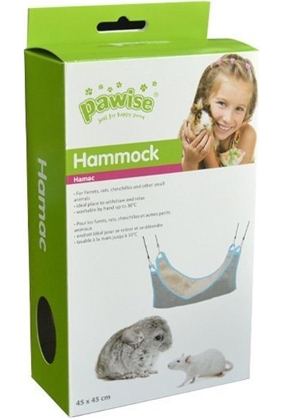 Pawise Kumaş Kafese Asılabilen Hamak 45 x 45 cm