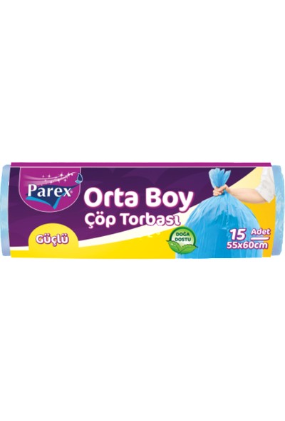 Parex Güçlü Çöp Torbası Orta Boy