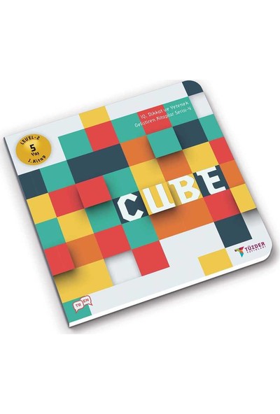Cube - 5+ Yaş Level 2 - IQ Dikkat ve Yetenek Geliştiren Kitaplar Serisi 4
