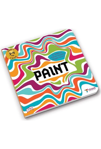 Paint-3-4 Yaş Level 1 2.Kitap-IQ ve Yetenek Geliştiren Kitaplar Serisi 2