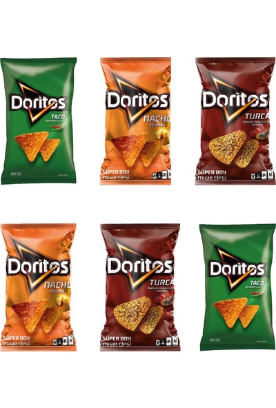 Doritos Taco&naco&turco 120 gr x 6 Adet
