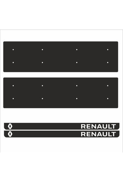 Appcity Renault Tamboy Pleksi Plakalık (2 Adet) Appcity Renault Tamboy Pleksi Plakalık (2 Adet)