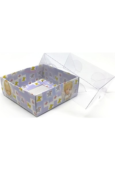 Mas Mutfak Bebekli Asetat Kutu 8 x 8 x 3 cm 10'lu