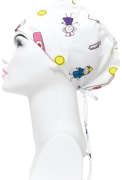 Rekmed Doktor Hemşire Aşçı Cerrahi Bone Hastane Bonesi Bandana