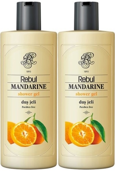 Rebul Duş Jeli Mandarin 500 ml 2'li