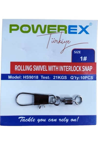 Powerex HS9018 No: 1 Klipsli Bilyeli Fırdöndü 10'lu Paketli Powerex HS9018 No: 1 Klipsli Bilyeli Fırdöndü 10'lu Paketli