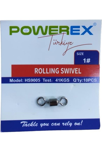 Powerex HS9005 No: 1 Bilyeli Ikili 10'lu Paketli Powerex HS9005 No: 1 Bilyeli Ikili 10'lu Paketli