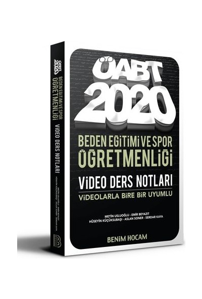 Benim Hocam2020 ÖABT Beden Eğitimi Ve Spor Öğretmenliği Video Ders Notları Benim Hocam2020 ÖABT Beden Eğitimi Ve Spor Öğretmenliği Video Ders Notları