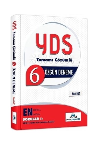 İrem YDS 6 Deneme Sınavı Çözümlü İrem Yayınları