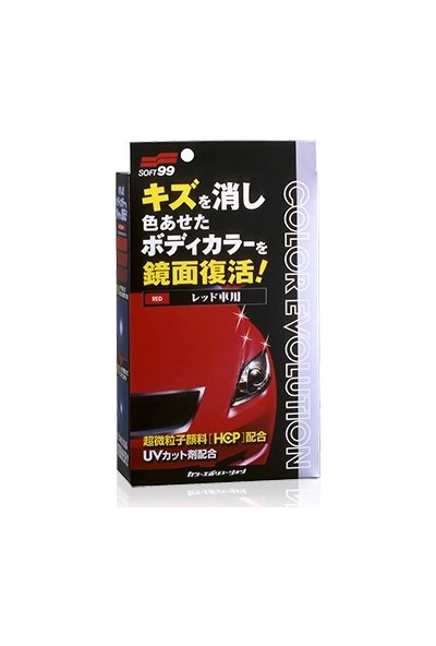 Soft99 Color Evolution Renkli Cila Kırmızı 100 ml