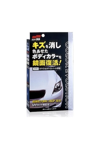 Soft99 Color Evolution Renkli Cila Beyaz ve Sedef 100 ml