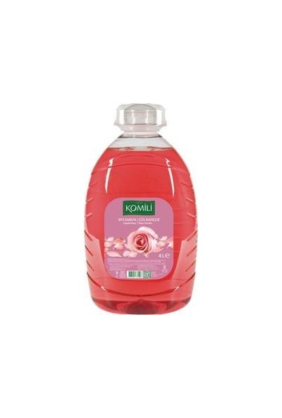 Komili Sıvı Sabun Gül 4 l Komili Sıvı Sabun Gül 4 l