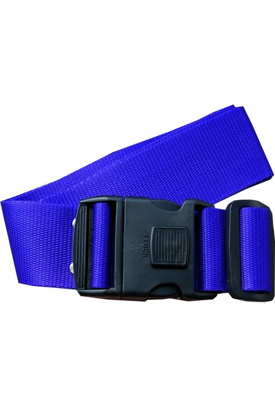 Kemer Dünyası Özel Uzun Boy Valiz - Bavul - Sedye - Hasta Emniyet Kemeri Mavi