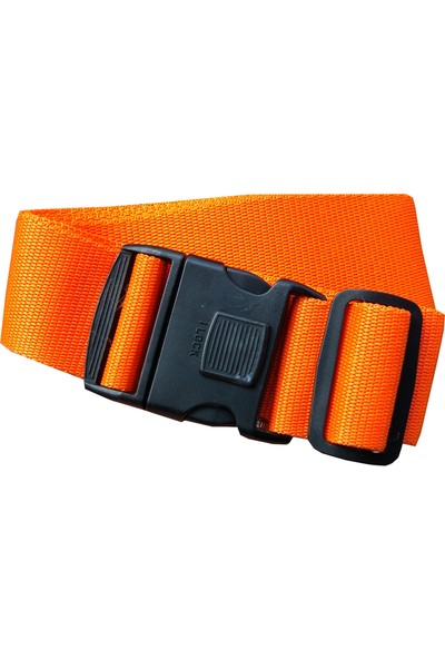 Kemer Dünyası Özel Uzun Boy Valiz - Bavul - Sedye - Hasta Emniyet Kemeri Turuncu