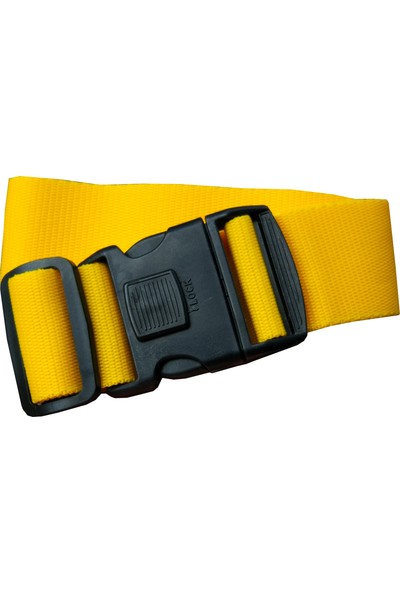 Kemer Dünyası Özel Uzun Boy Valiz - Bavul - Sedye - Hasta Emniyet Kemeri Sarı